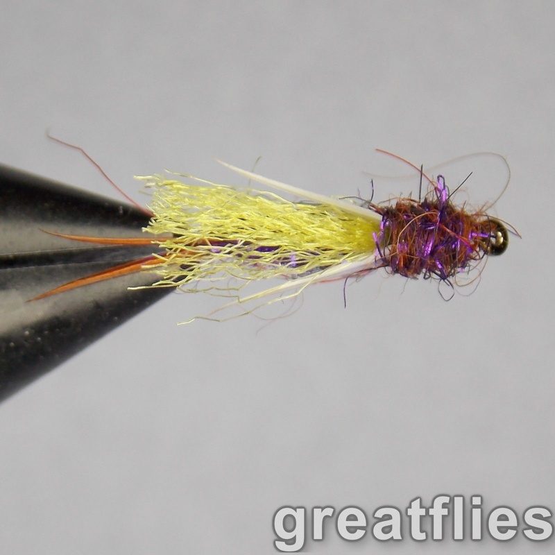 1 dozen (12) – Psycho Prince Nymph – PURPLE – Great Flies
